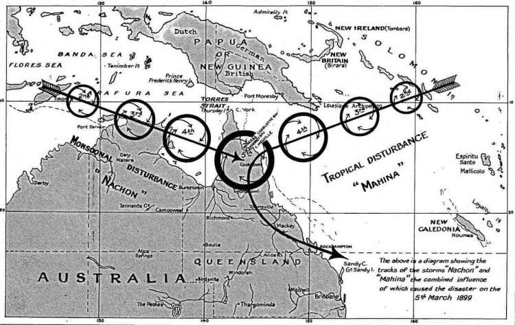 Cyclone Mahina & the loss of the North Queensland Pearling Fleet, 1899 ...